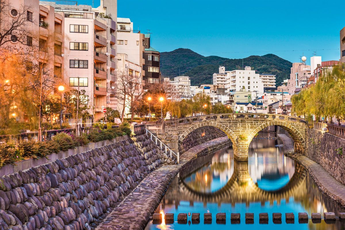 Nagasaki; een echte havenstad